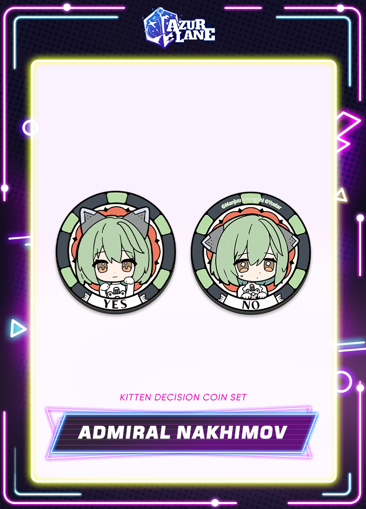 Azur Lane | Kitten Decision Coin Set | Black Friday 2025 – Yostar ...