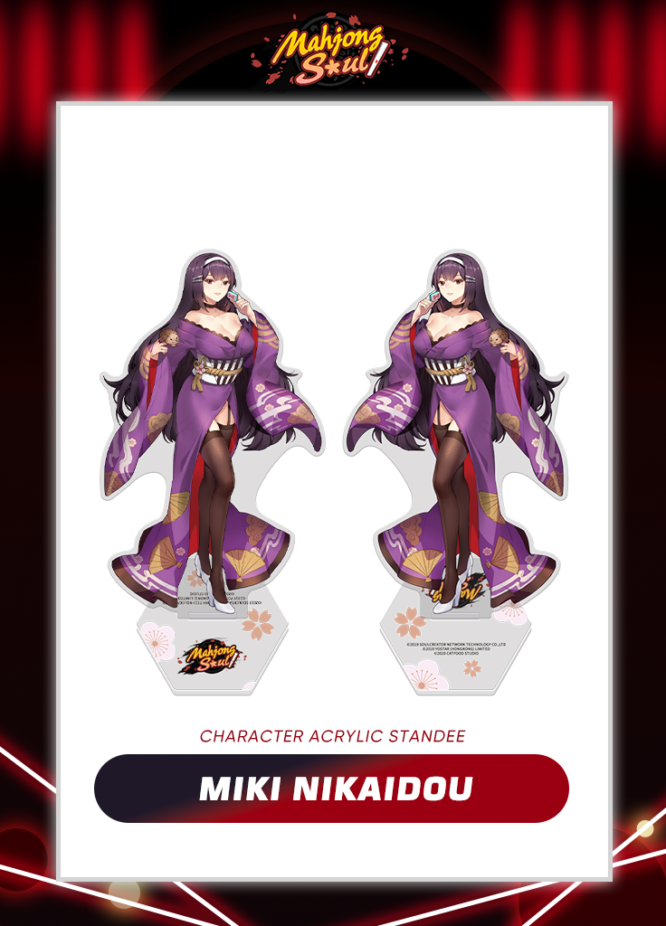 Mahjong Soul | Character Acrylic Standee | Black Friday 2024 – Yostar ...