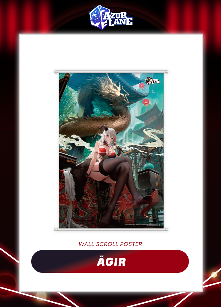 Azur Lane | Wall Scroll Poster | Black Friday 2024 – Yostar Official ...