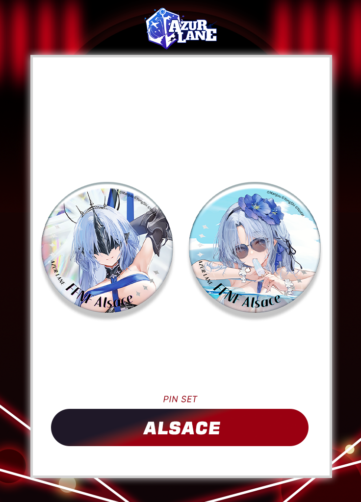 Azur Lane | Pin Set | Black Friday 2024 – Yostar Official Store US