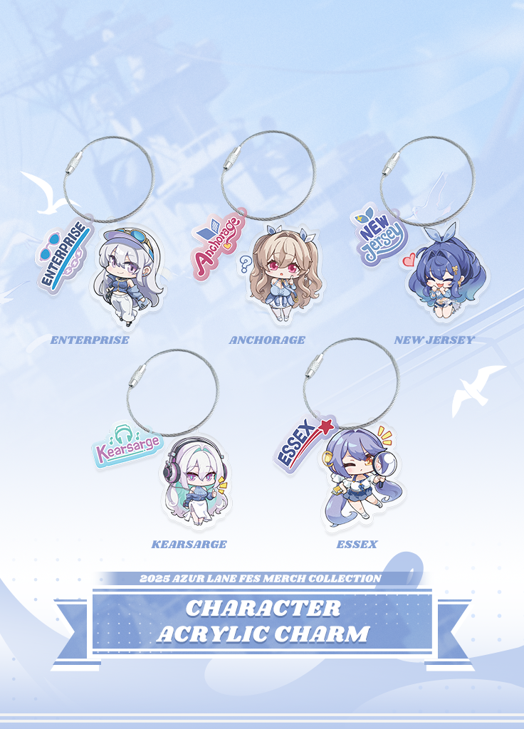 Azur Lane | Character Acrylic Charm | 2025 Azur Lane Fes – Yostar ...
