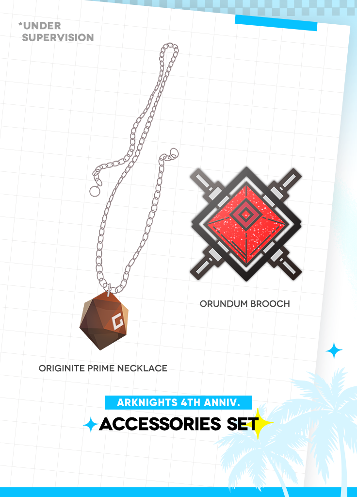 Arknights | Accessories Set | 4th Anniv – Yostar Official Store US