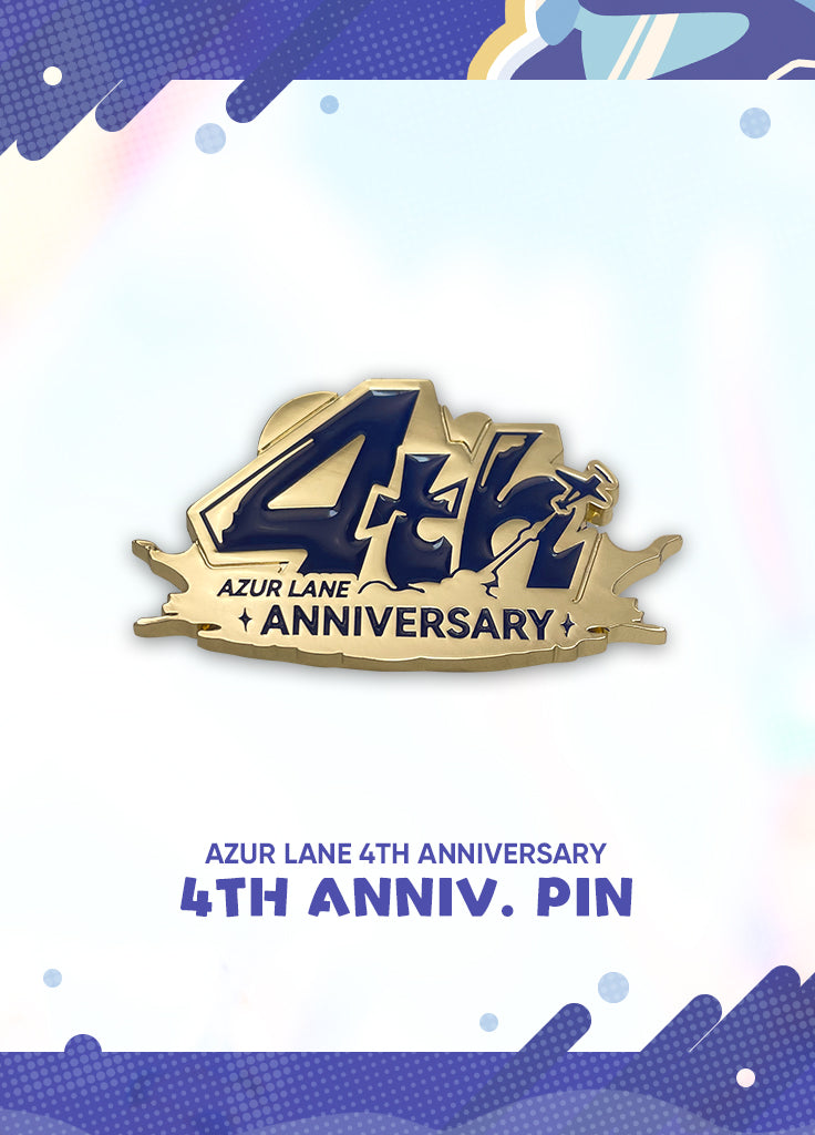 Azur Lane | 4th Anniversary Pin – Yostar Official Store US