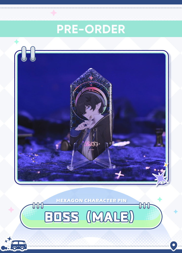 Stella Sora | Hexagon Character Pin | Our Stellar Journey – Yostar ...